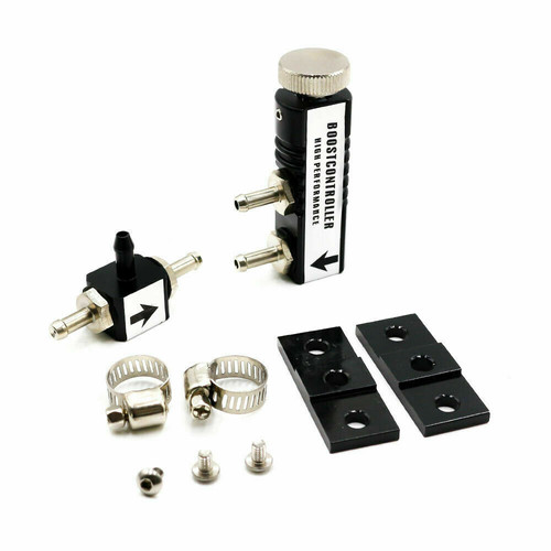 Side Exit Compact Ball & Spring Manual Turbo Boost Controller - Black ...