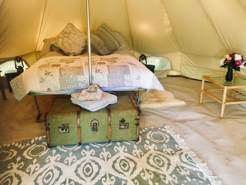 'Dragonfly' Luxury Double Bell Tent | Glamping