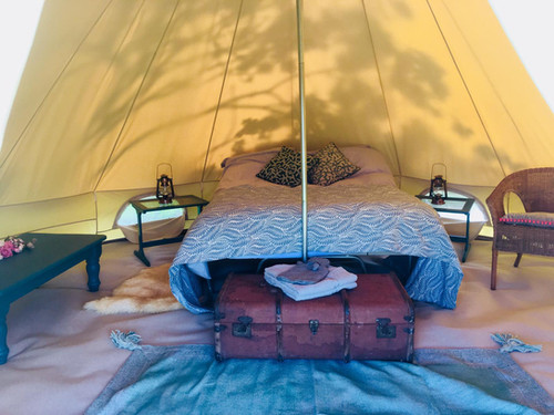 'Curlew' Luxury Double Bell Tent | Glamping
