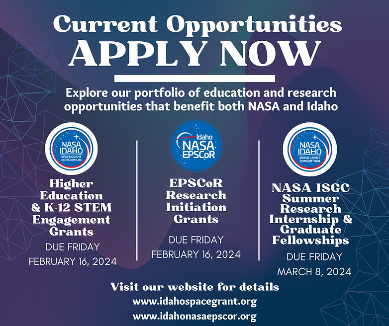 Home | NASA Idaho Space Grant Consortium