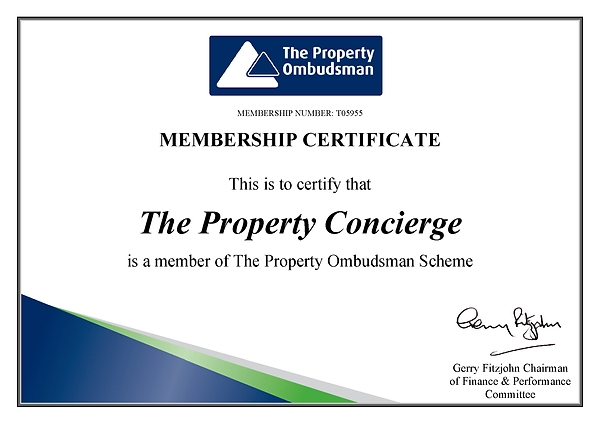 The Property Ombudsman Certification | The Property Concier