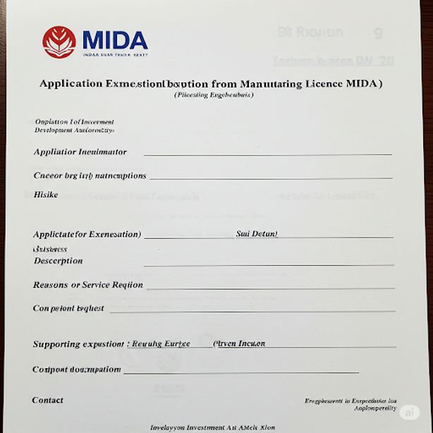 Application for Exemption from Manufacturing Licence MIDA | Malaysian ...