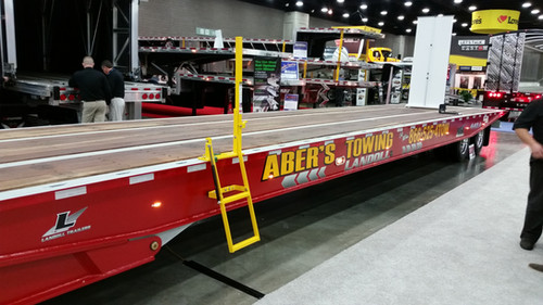 (ROLA-2) 2-Step Single Handle Adjustable Stake Ladder | Rolson Ladders