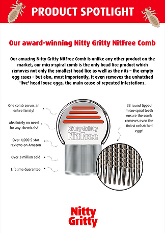 HEAD LICE INFORMATION | NITTY GRITTY AWARD-WINNING HEAD LICE PRODUCTS ...