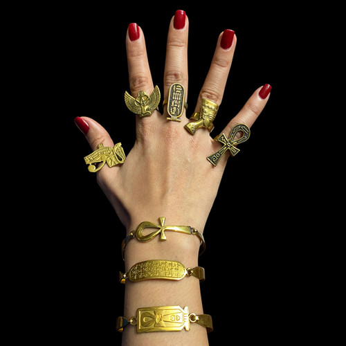 Cleopatra Hand Jewelry Set | Pharaoh's Closet