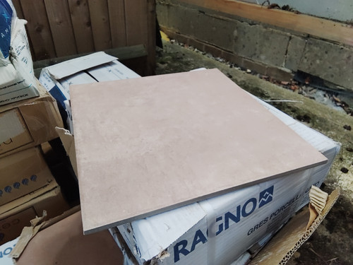 Large Beige Colour Floor Tiles | RAW Workshop