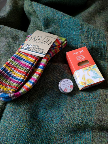 Self Care Bundle. Medium Throw, Soap, Lipbalm | cleo