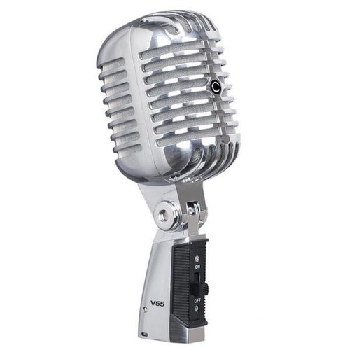 SOUNDART SGM-V55D-CHR CAGE MICROPHONE | Elliott's Guitars
