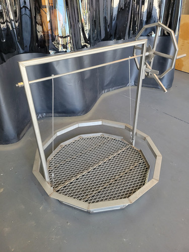 36" Santa Maria drop in fire pit grill | grategratesfl