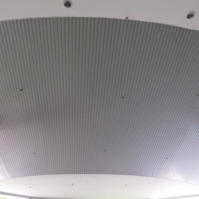 Linear Strip Ceiling System | AcMetal Engineering