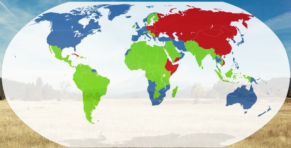 What is the 3rd World vs the 2nd World vs the 1st World?