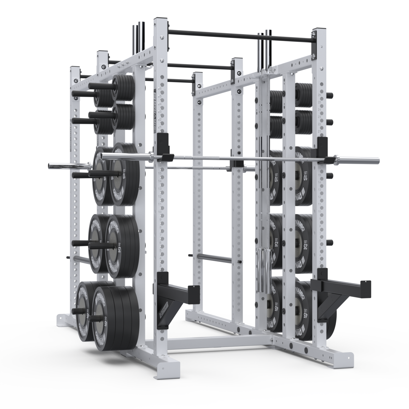 POWER HALF RACK COMBO, DOUBLE POST