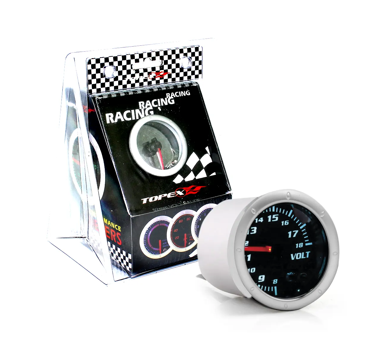 Topex Racing Gauge 52mm Volt - IGTuningAccessories Car Accessories ...