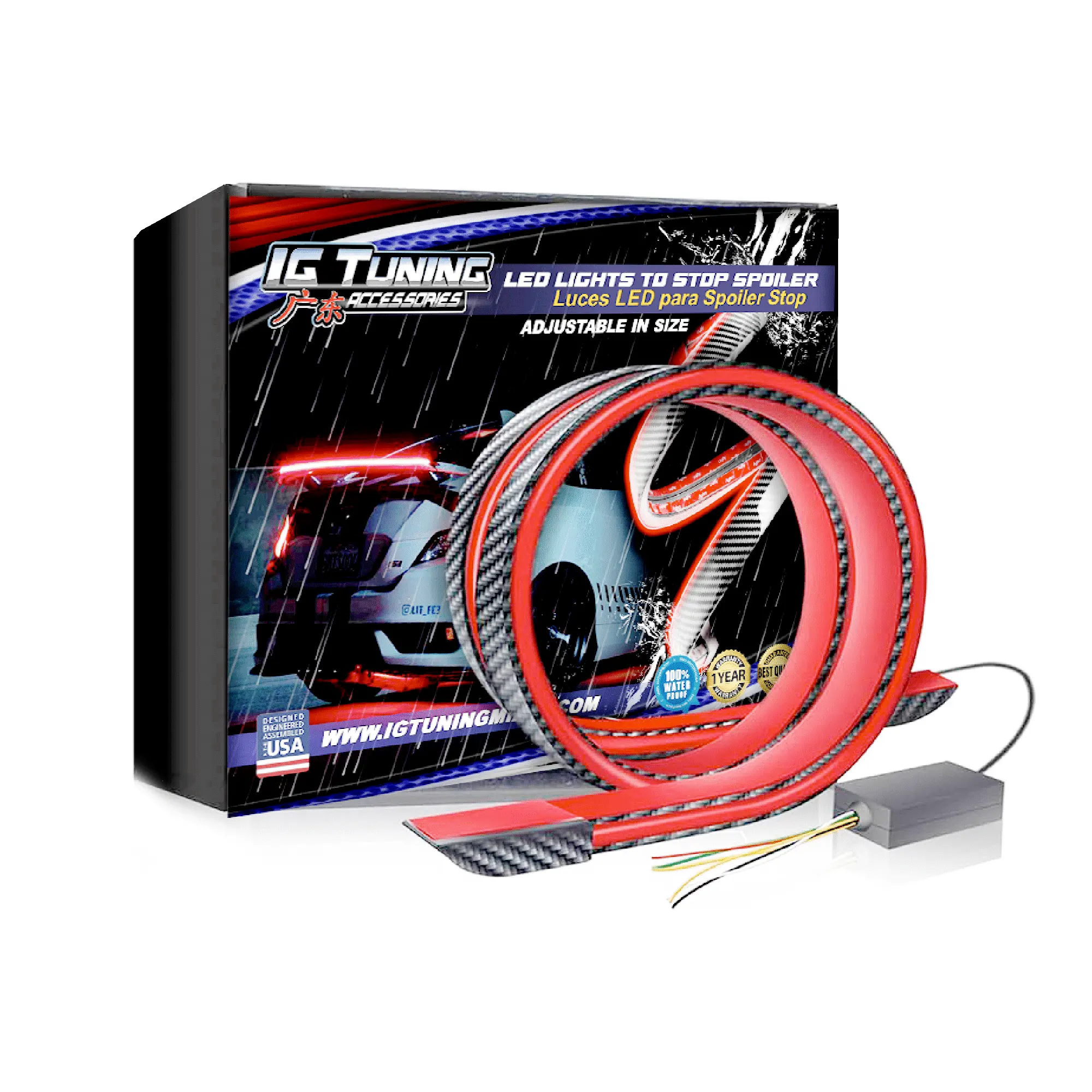 Unverisal Flexible Car Trunk LED Strip - IGTuningAccessories Car ...