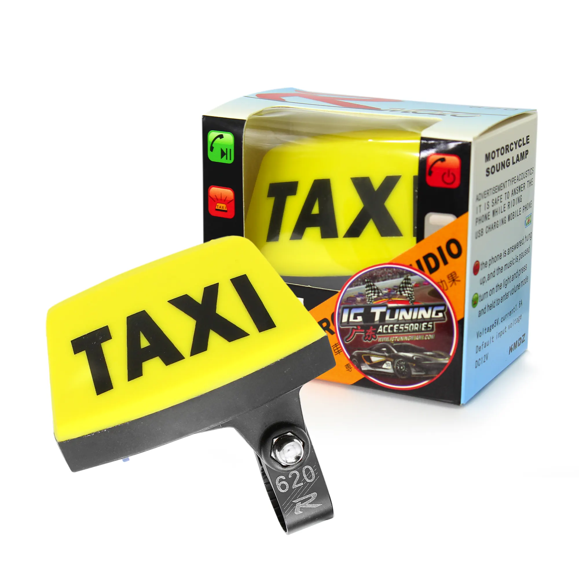 Taxi sign for Motorcycles - IGTuningAccessories Car Accessories Wholesale