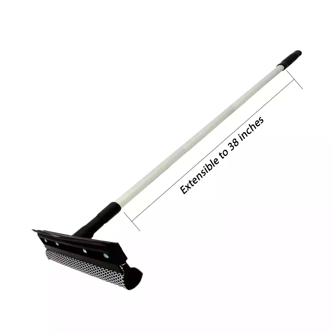 Squeegee large Window Cleaner, Long Handle Telescopic Brush for Glass ...