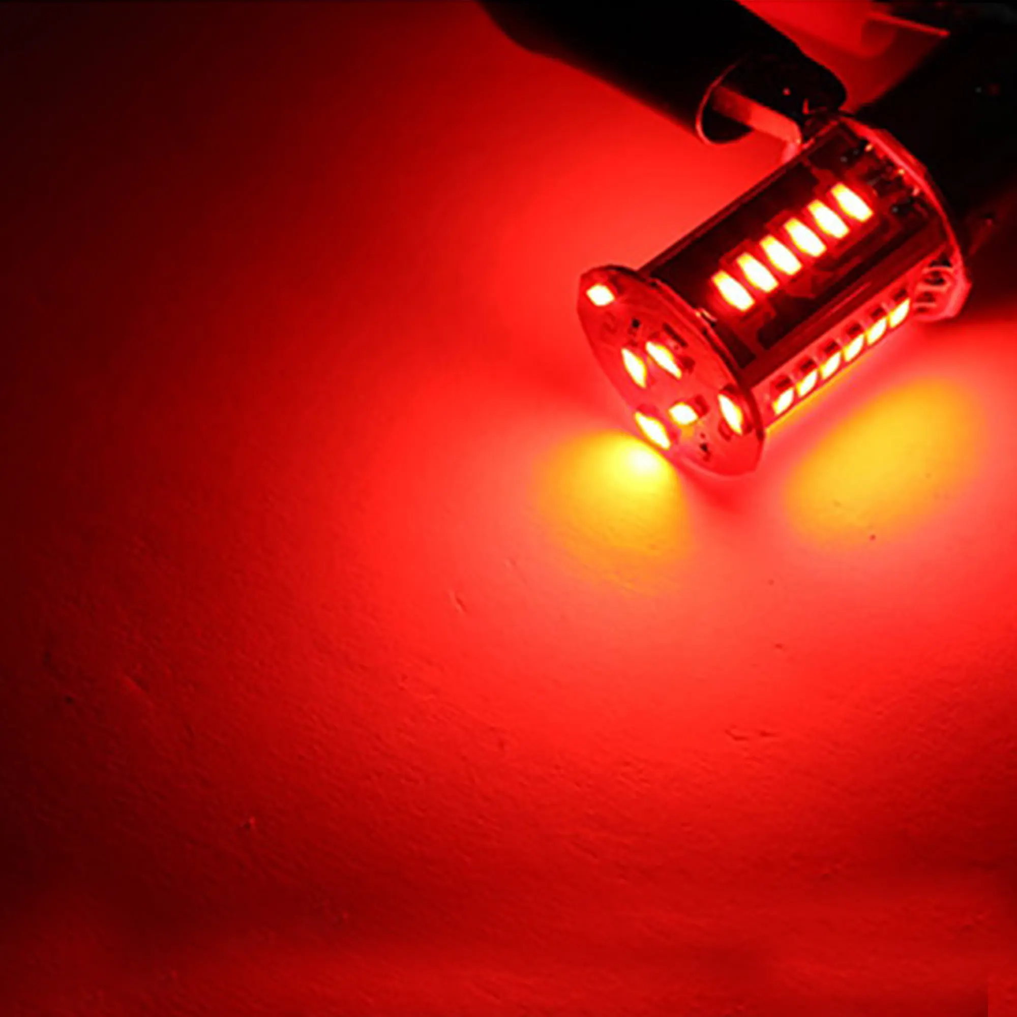 1157 LED Double Contact 30 Leds Red Flasher - IGTuningAccessories Car ...