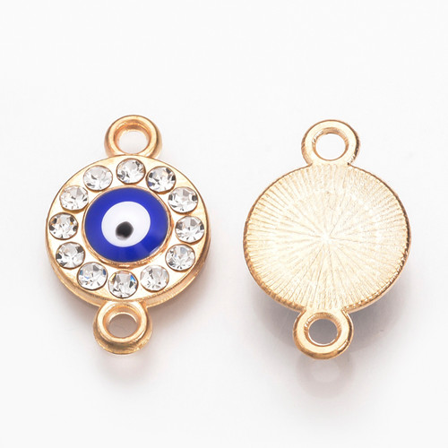 Conector de Ojo Turco con Zirconias | studiobijoux