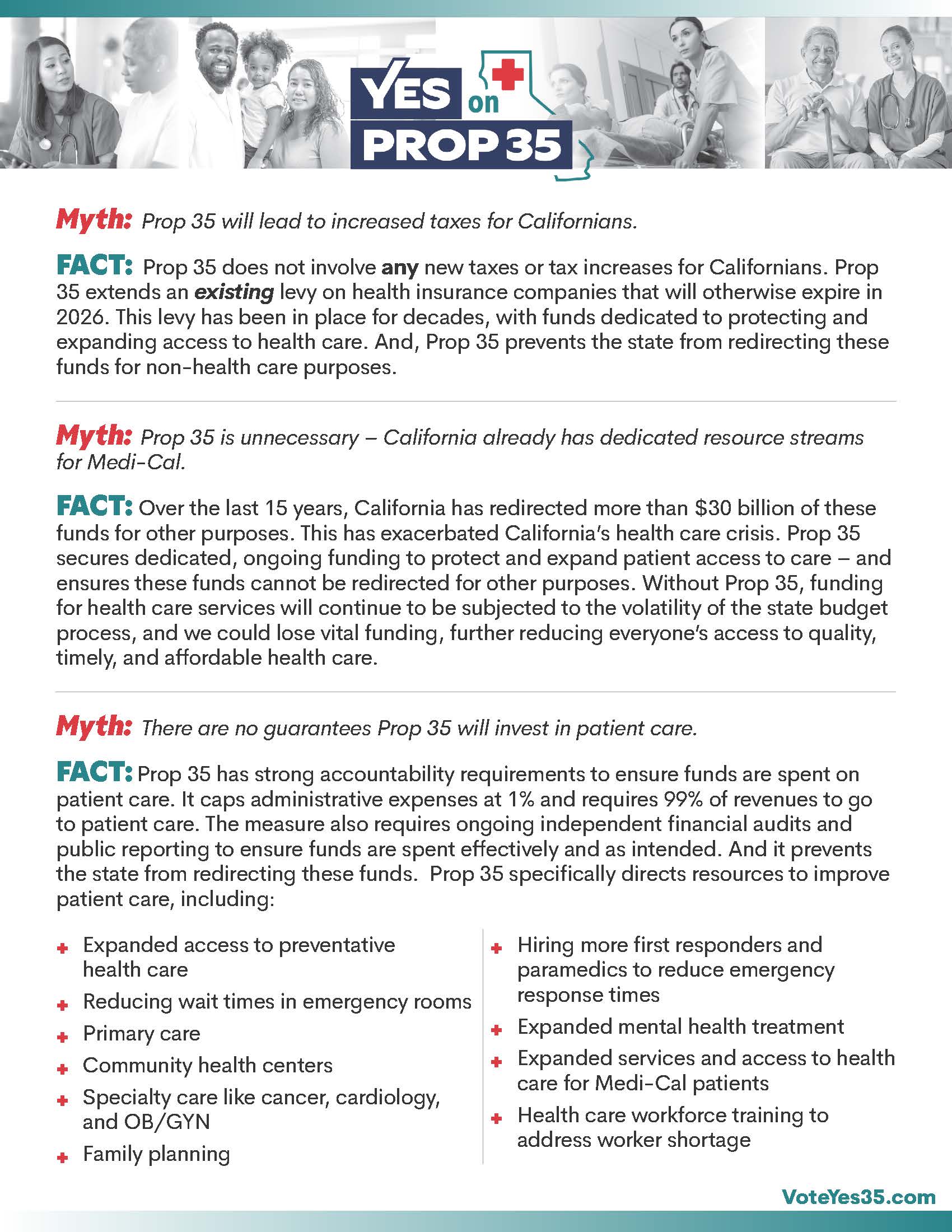 Proposition 35 Update