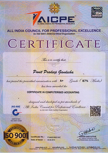 Certification | aicpe1