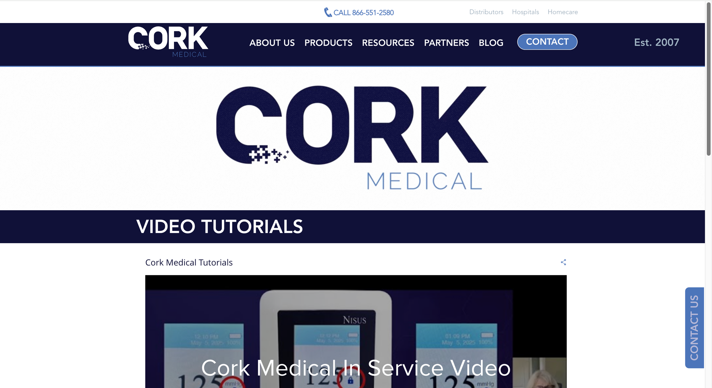 Cork Medical | Video Tutorials