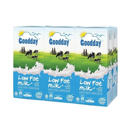 Goodday UHT Low Fat Milk 6 x 200ml | Goodday