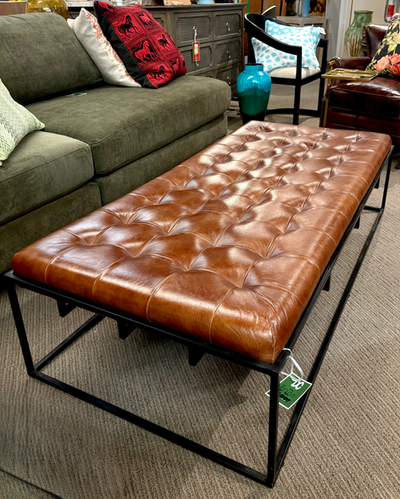 EdgeMod Curio Ottoman Bench | Design Consign