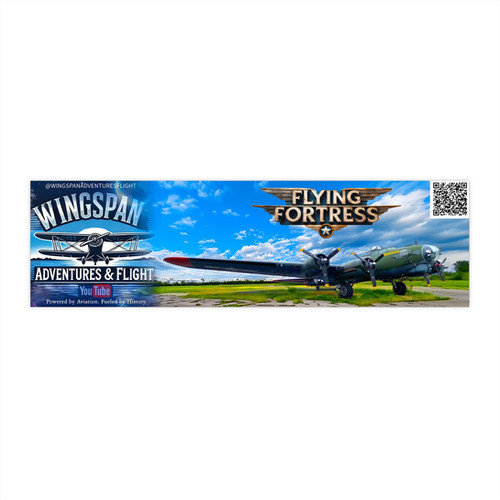B-17 Flying Fortress Bumper Sticker | FacitAir