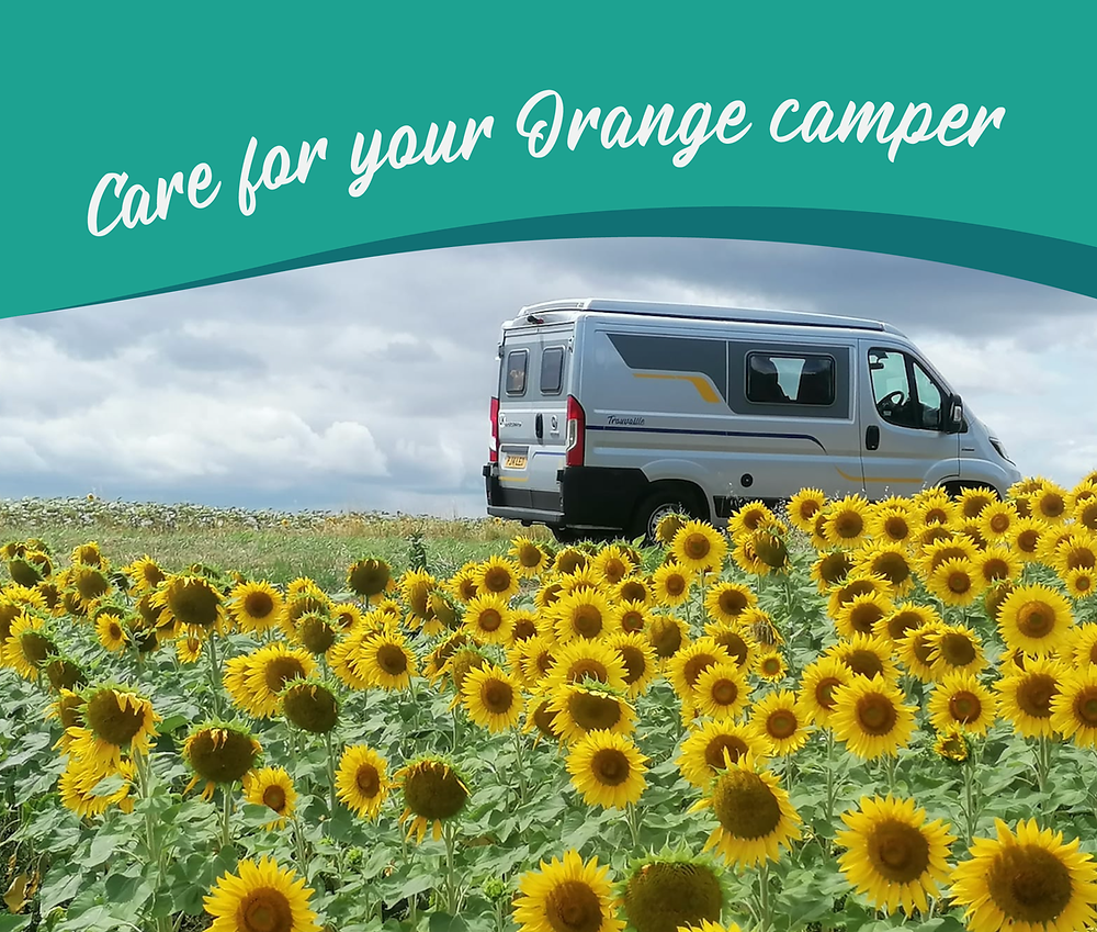 How to care for your Orange Campervan