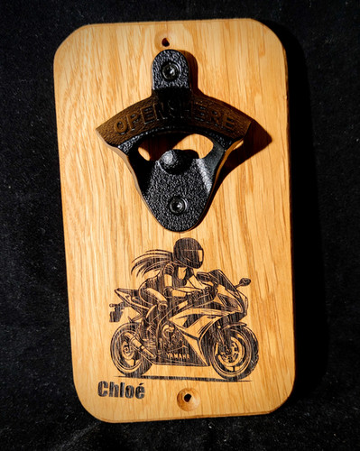 Décapsuleur mural personnalisé | Cadeau original & artisanal