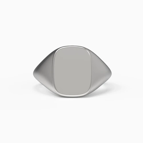 Conic Signet Ring in White Gold | LADINARDÒ