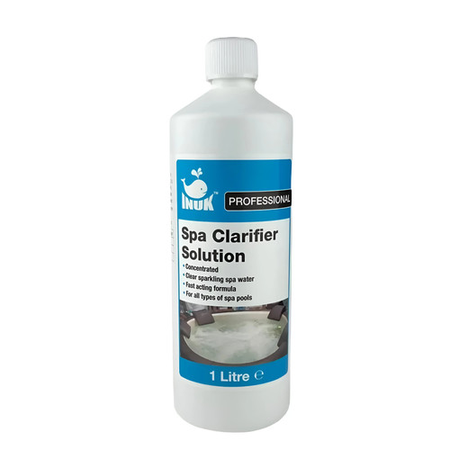 INUK Spa Clarifier Solution - 1L Hot Tub Clears Cloudy, Dull Looking ...