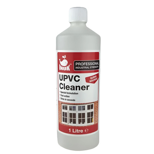 INUK UPVC Cleaner - 1L WINDOWS DOORS & CONSERVATORY FASCIAS CLEANING ...