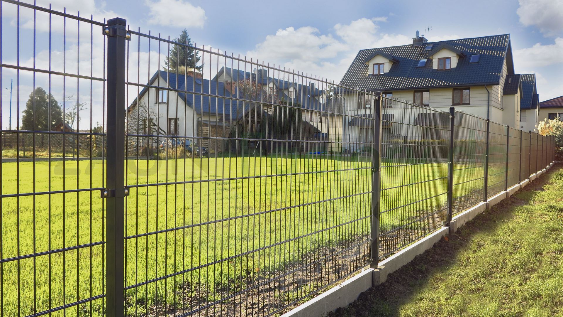 Doppelstabmattenzaun | STAHLZAUN.DE