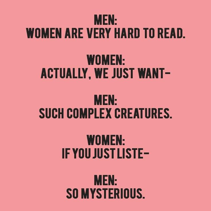 When Women Say "I'm Fine"...