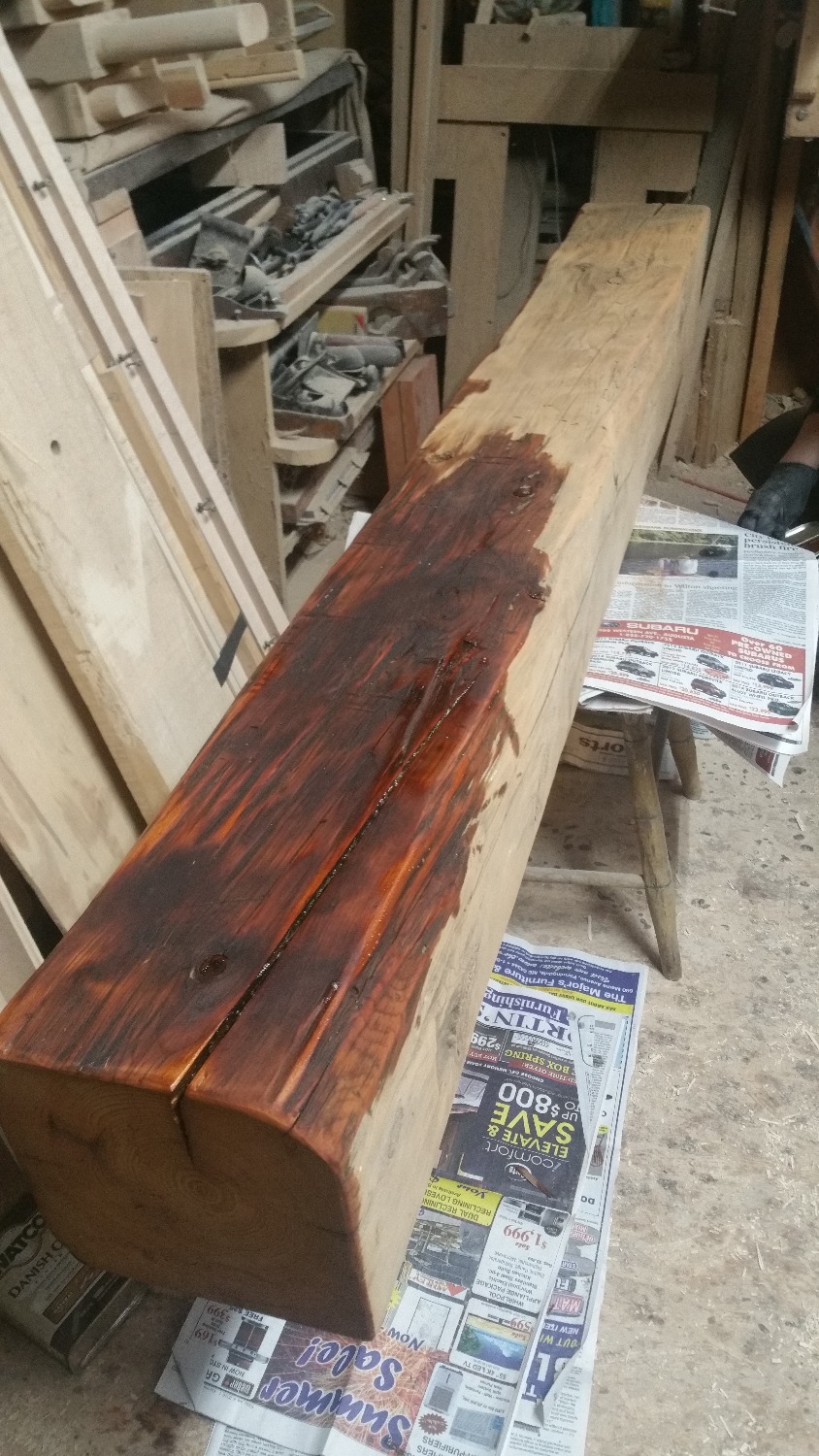 Reclaimed Barn Boards - Beams | New England Joinery | Monmouth, ME.