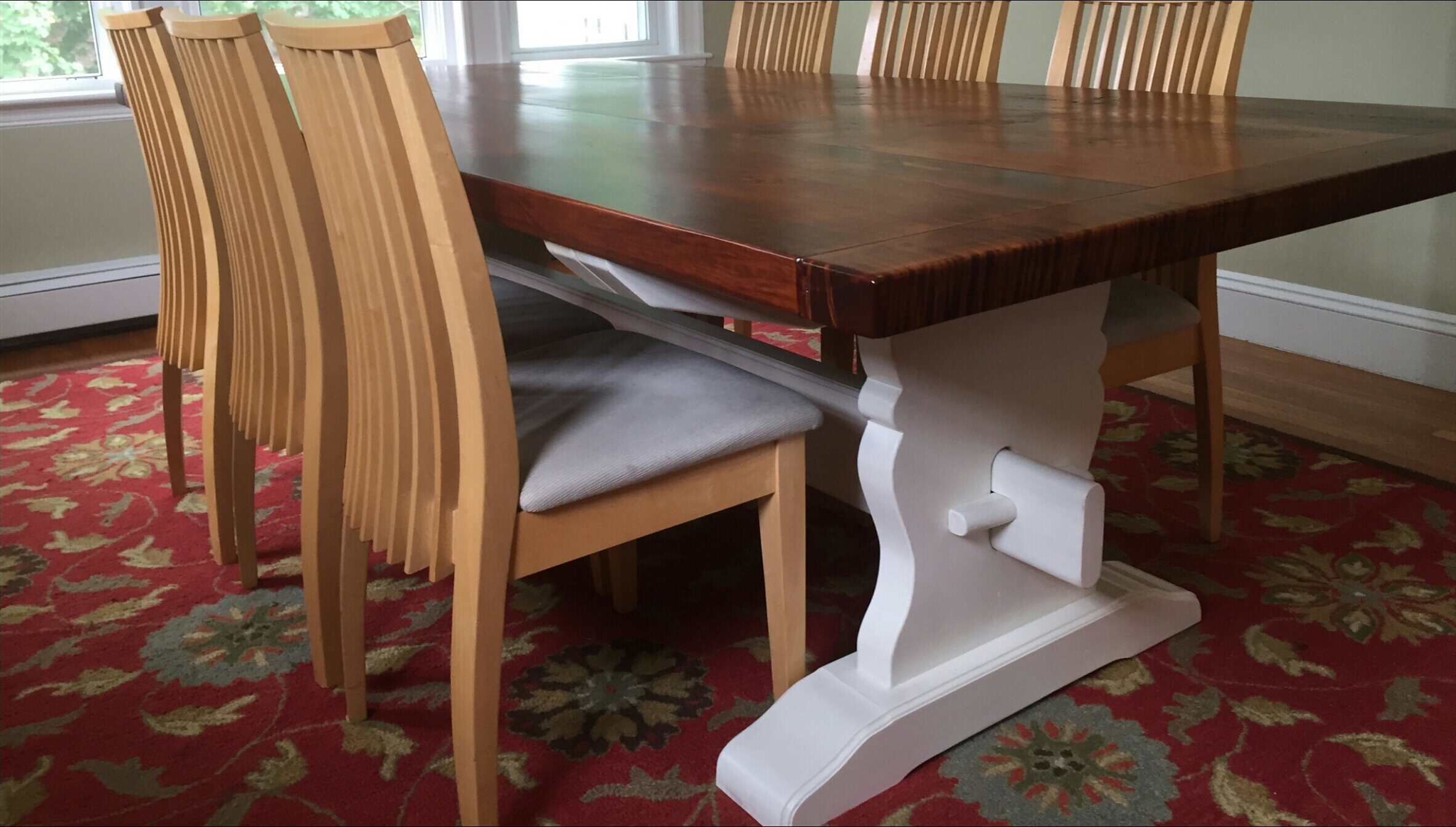 Trestle Tables | New England Joinery | Monmouth, ME.