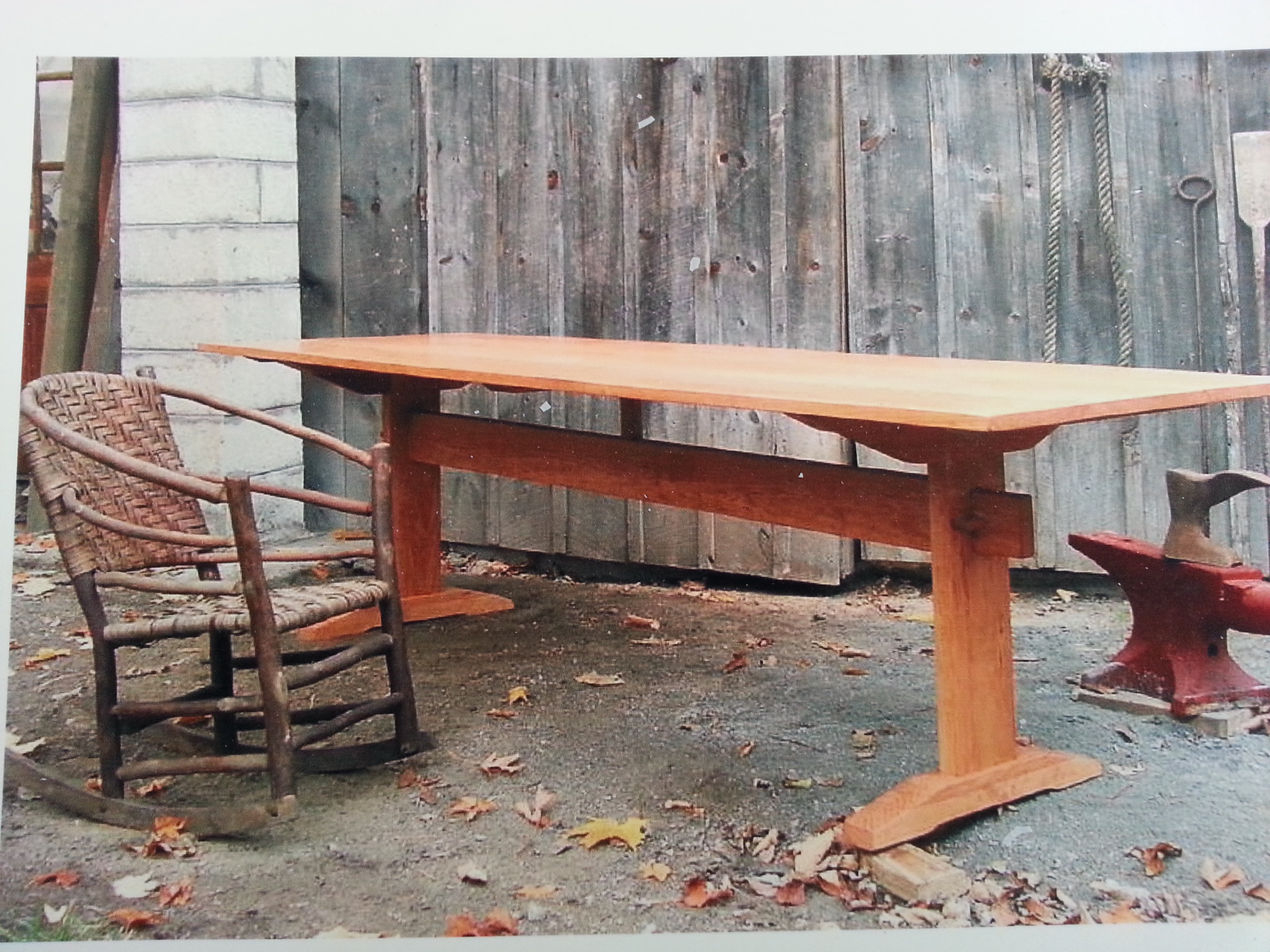 New England Joinery Trestle bases options | Monmouth, ME.