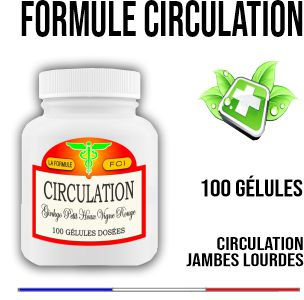 FORMULE CIRCULATION 100 GÉLULES FCI | LaboratoireSaintCôme