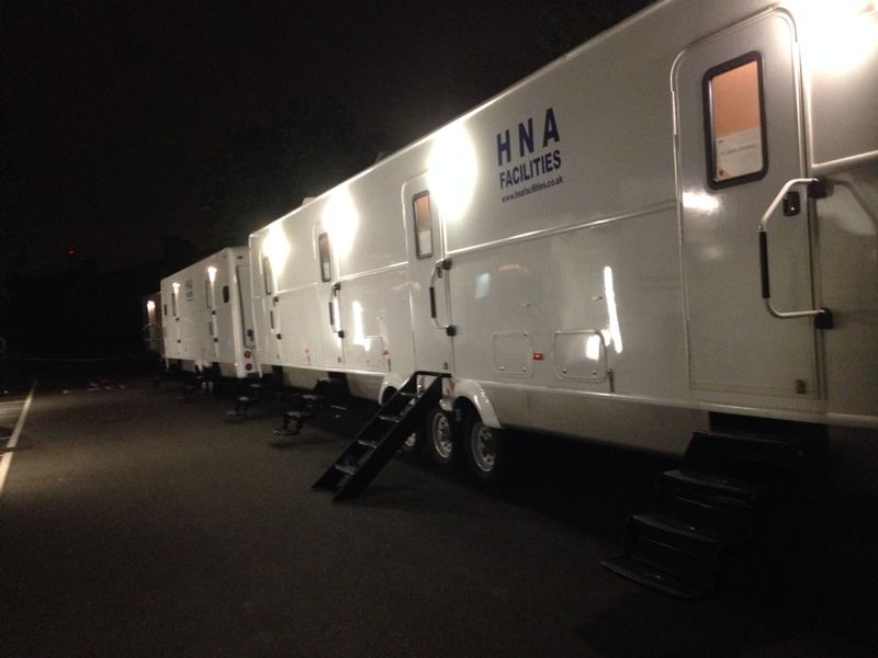 Four-Way Artists Trailers | Outside Broadcasting | HNA Facilities