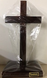 CROSS CS15SQ STAND WOOD 15 CM 6 INCH RECTANGULAR BASE | Tecman