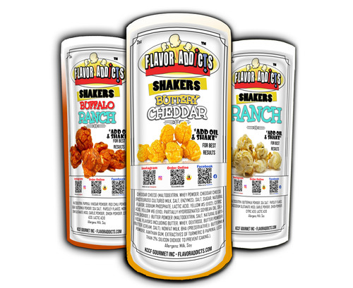 Popcorn Seasoning - Flavor Addicts Shakers (2 oz) | Flavor Addicts