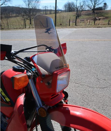 Parabellum Rally Windshield - XR650L | Bushpig Performance