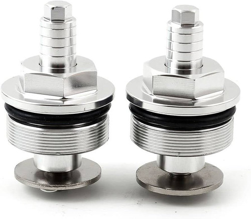 Fork Caps with Adjustable Preload - KLR650 Gen1 | Bushpig Performance