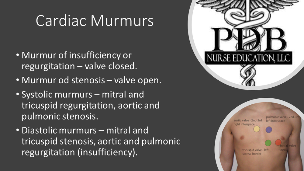 CCRN PCCN Cardiac Murmurs