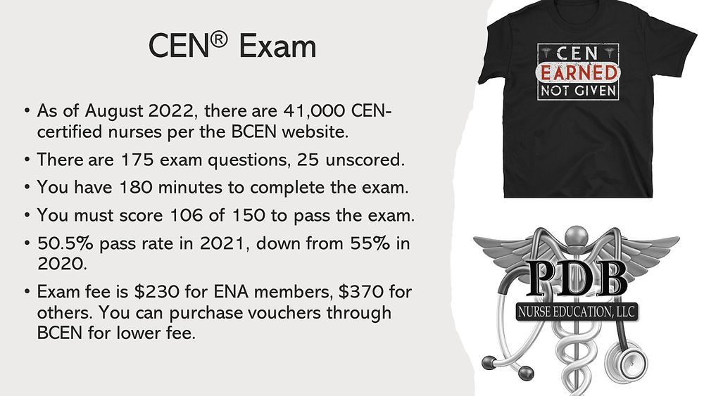 CEN Study Tips by PDB Nurse Education, LLC