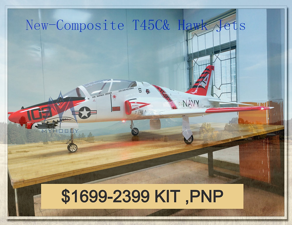 Myhobby Jets New launching composite T45/T45C/Hawk / T45 Marine Jets