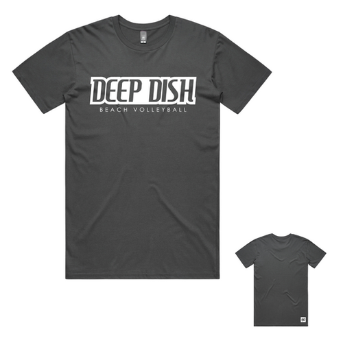 Deep Dish Classic Tee - Charcoal | DX2 Apparel