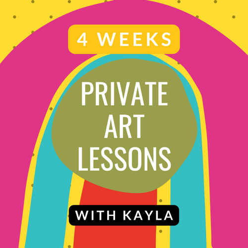 Private Art Lessons with Kayla | Art Pop