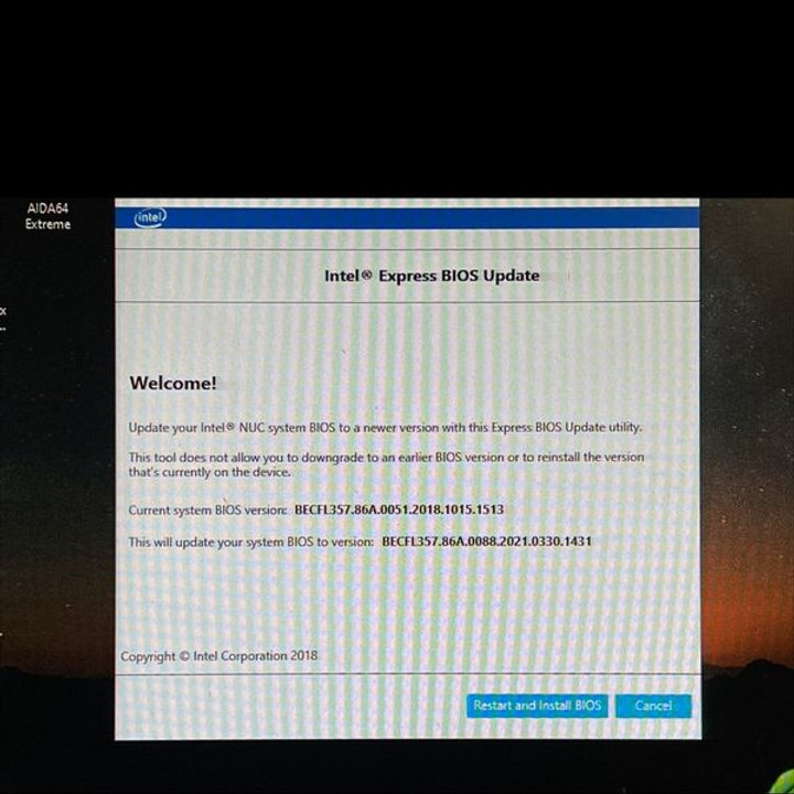 Is your BIOS updated?